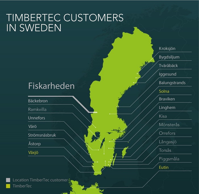 Fiskarheden chooses TimberTec for their cutting-edge sawmill operations ...